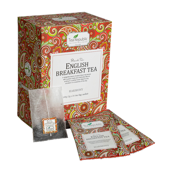 English Breakfast Tea Box - 24 Sachet | dr.CAFE Online Store